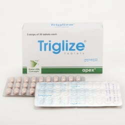 Triglize Tablet 30 Tabs Upto 15% Off Apex Laboratories Pvt Ltd