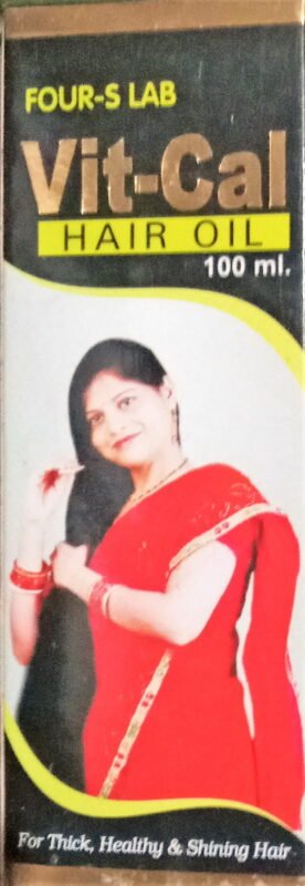 Vitcal Hair Oil 400 Ml Four-s Lab - Rajved