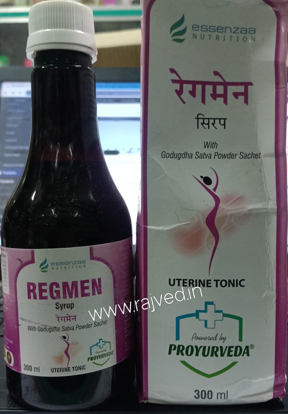 Regmen Syrup Uterine Tonic 300ml Essenzaa Nutrition Pvt Ltd