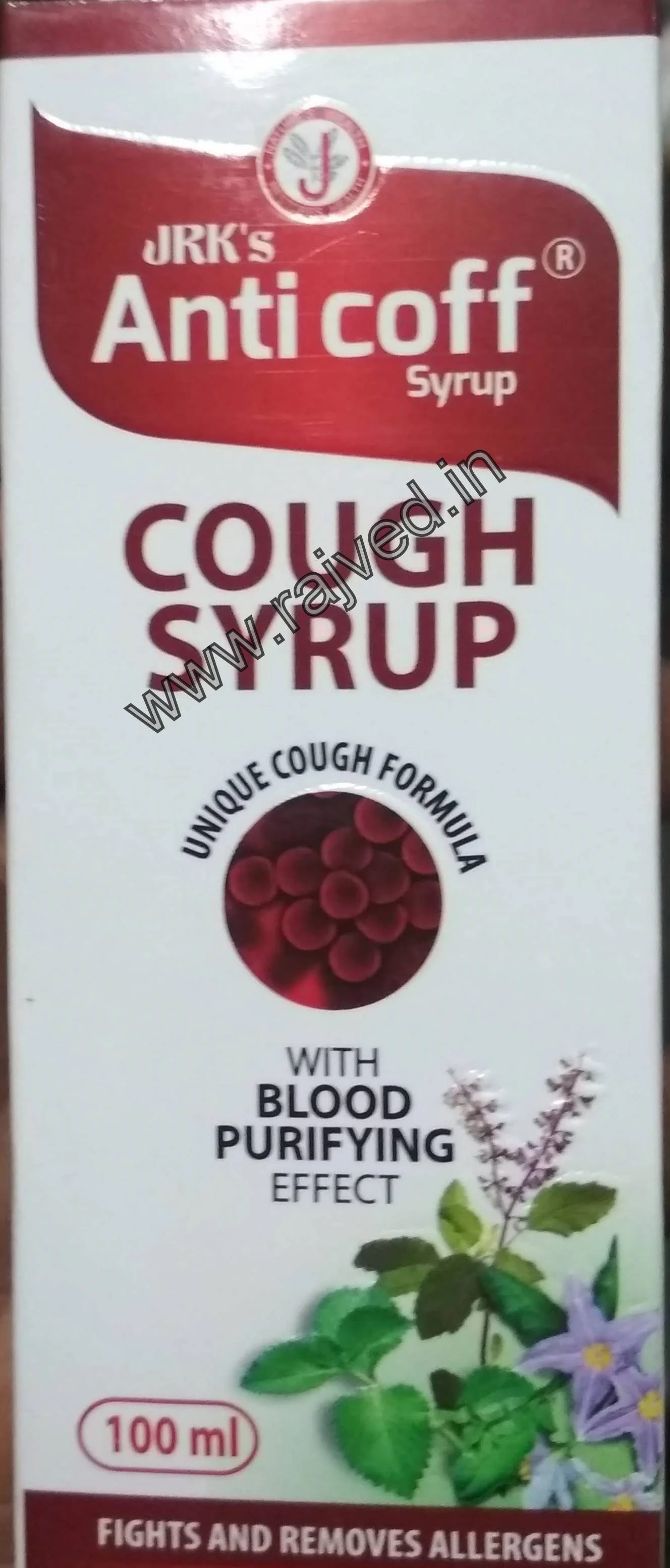 Buy Online 100% Original Anti Coff Syrup 100ml-Dr.Jrk Siddha ...