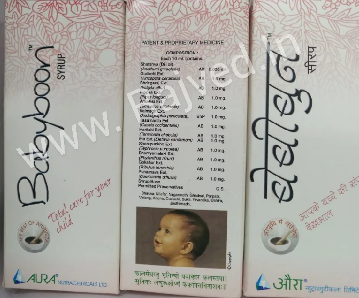 Buy Online 100% Original Babyboon-Syrup-100 Manufactured By Aura ...