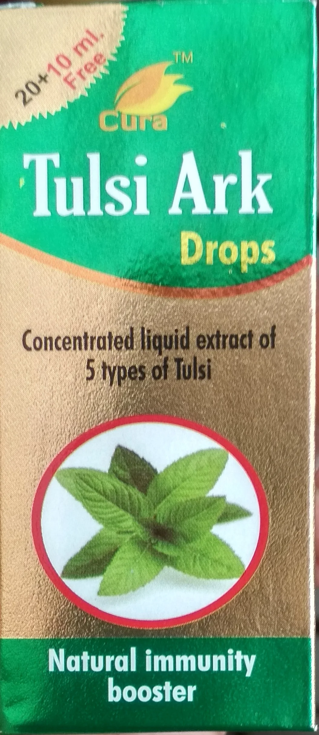 Buy Online 100% Original Tulsi-Ark-30 Manufactured By Cura Pharmacy ...